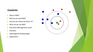 K-Nearest Neighbor(KNN) | PPTX