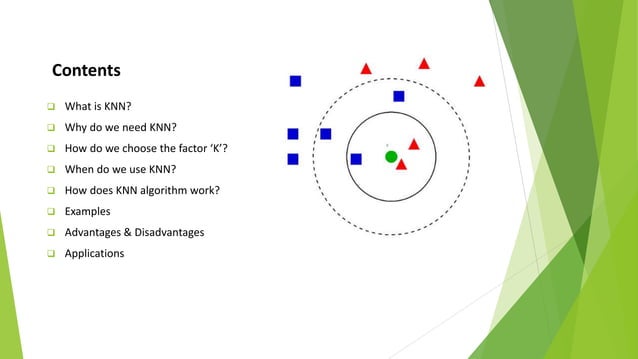 K-Nearest Neighbor(KNN) | PPTX