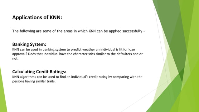 K-Nearest Neighbor(KNN) | PPTX
