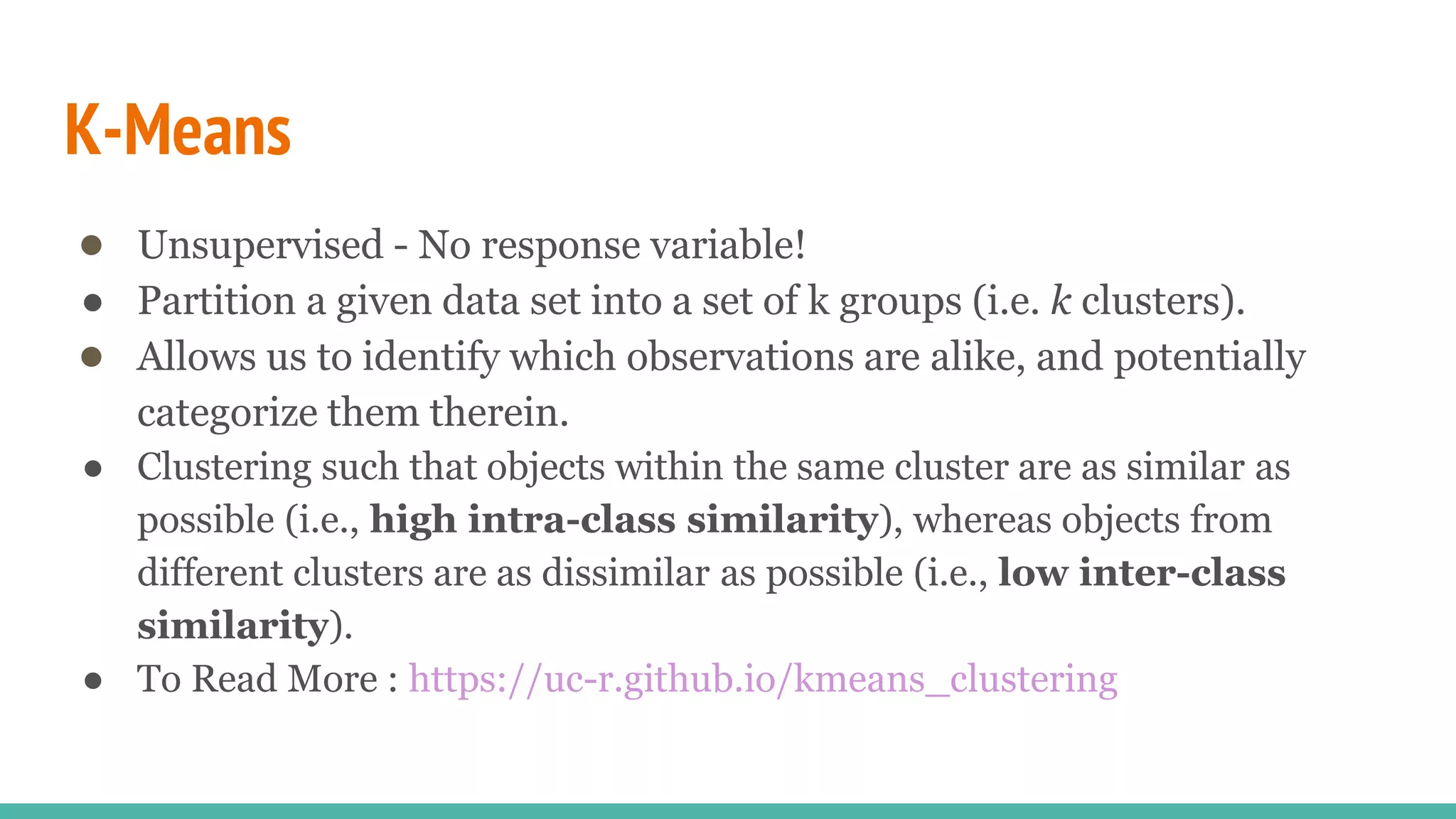 K- Nearest Neighbors | PPTX