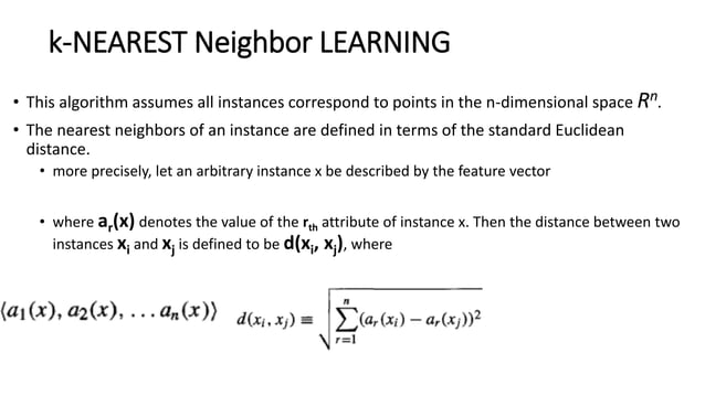 k-Nearest Neighbors with brief explanation.pptx