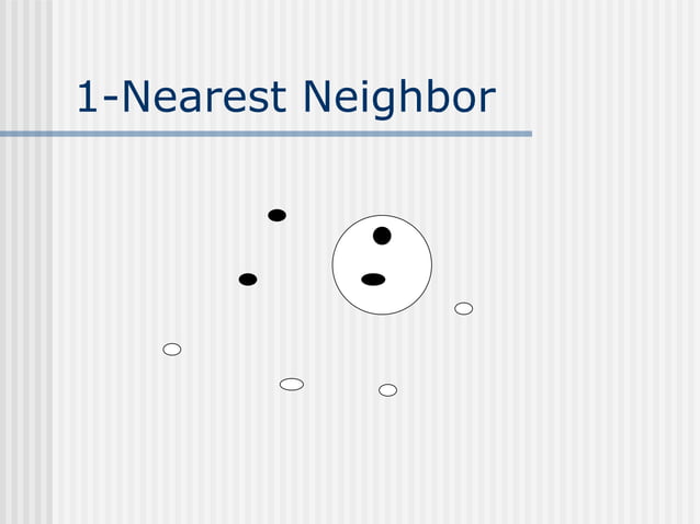 k nearest neighbour Machine Learning AI. | PPT