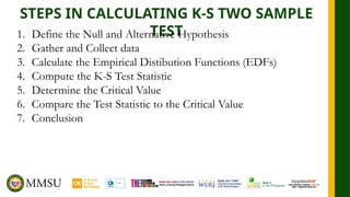 Kolmogorov-Smirnov -two-sample-test.pptx | Lung and Respiratory Health ...