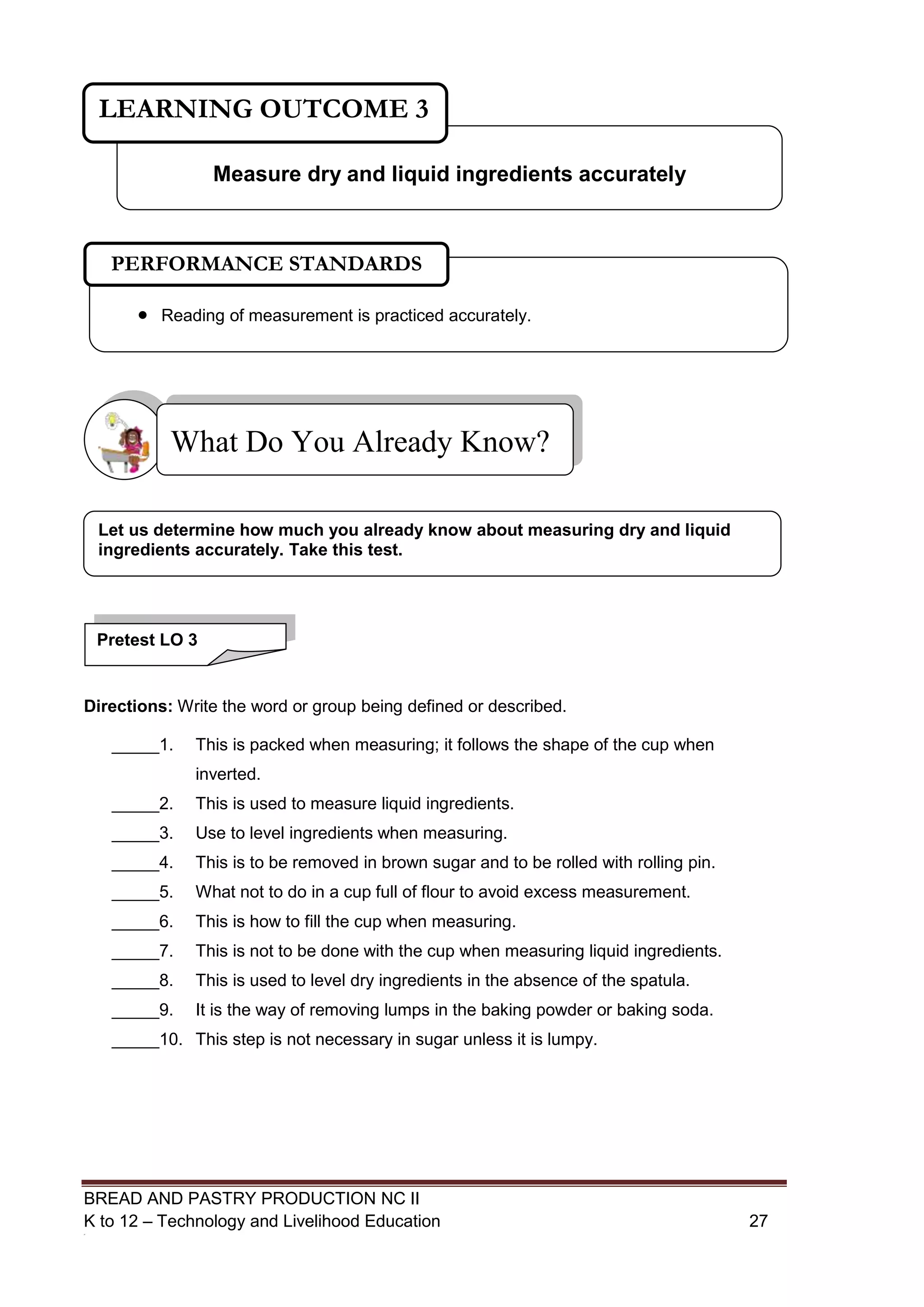 K to-12-bread-and-pastry-learning-module (1) | PDF