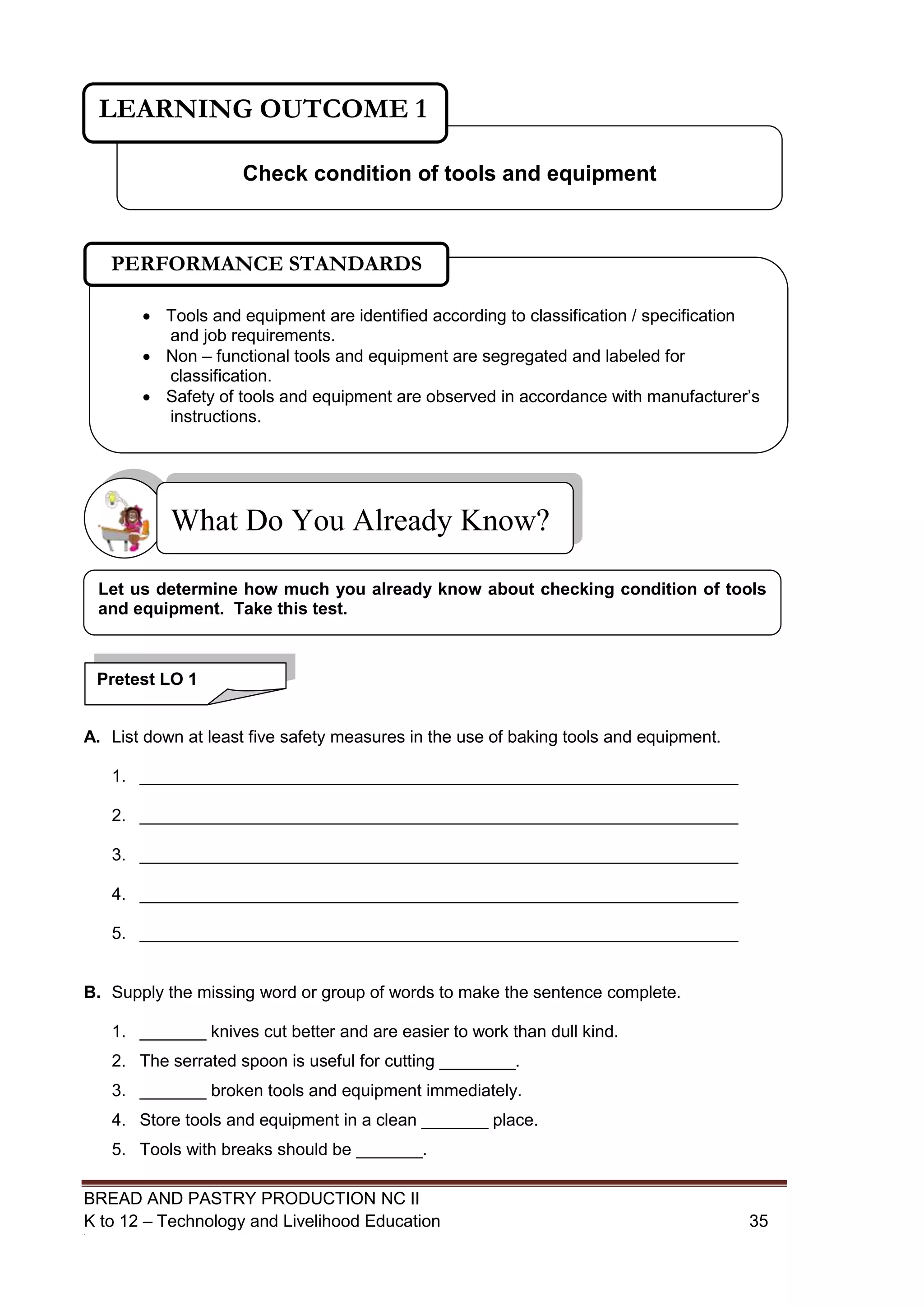 K to-12-bread-and-pastry-learning-module (1) | PDF