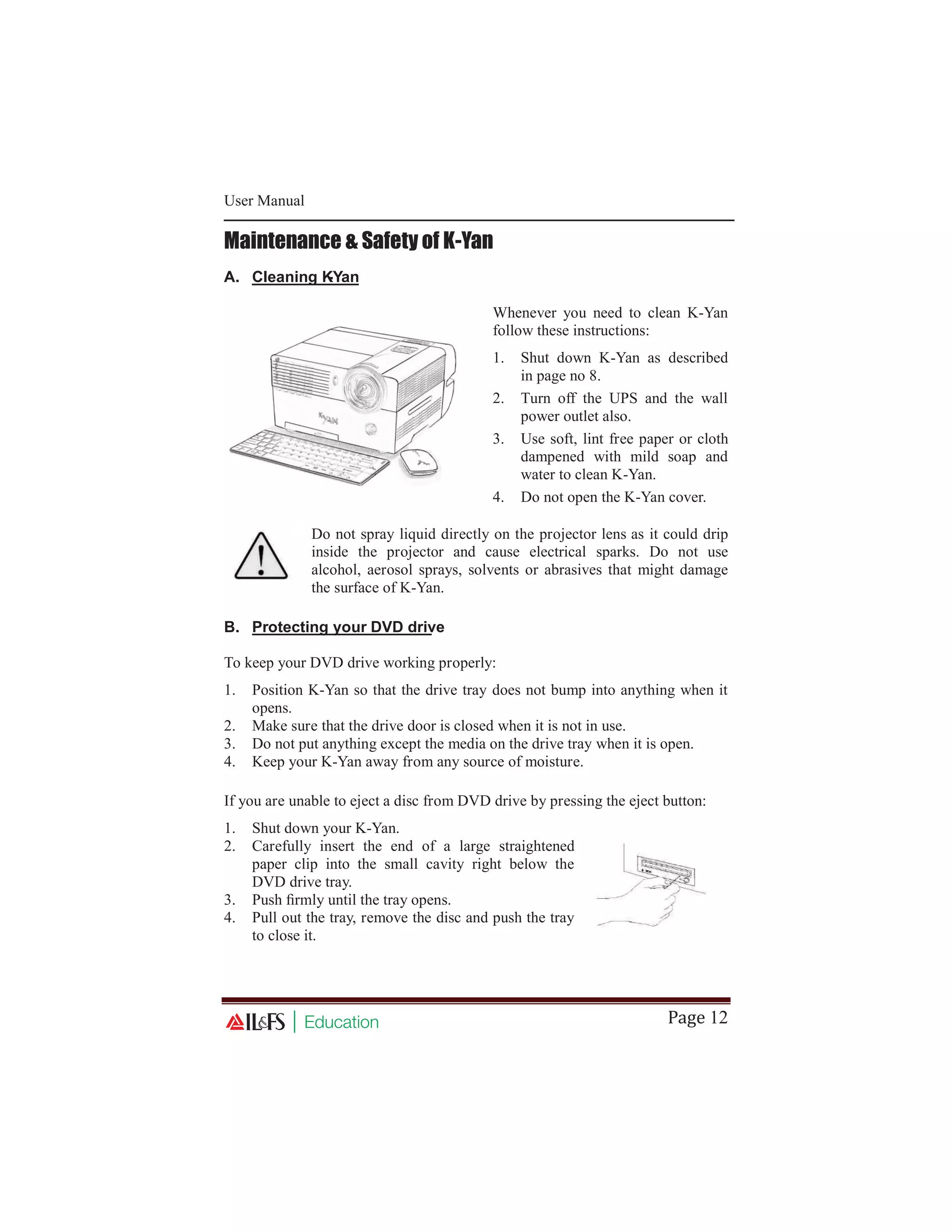 K yan pro user manual. | PDF