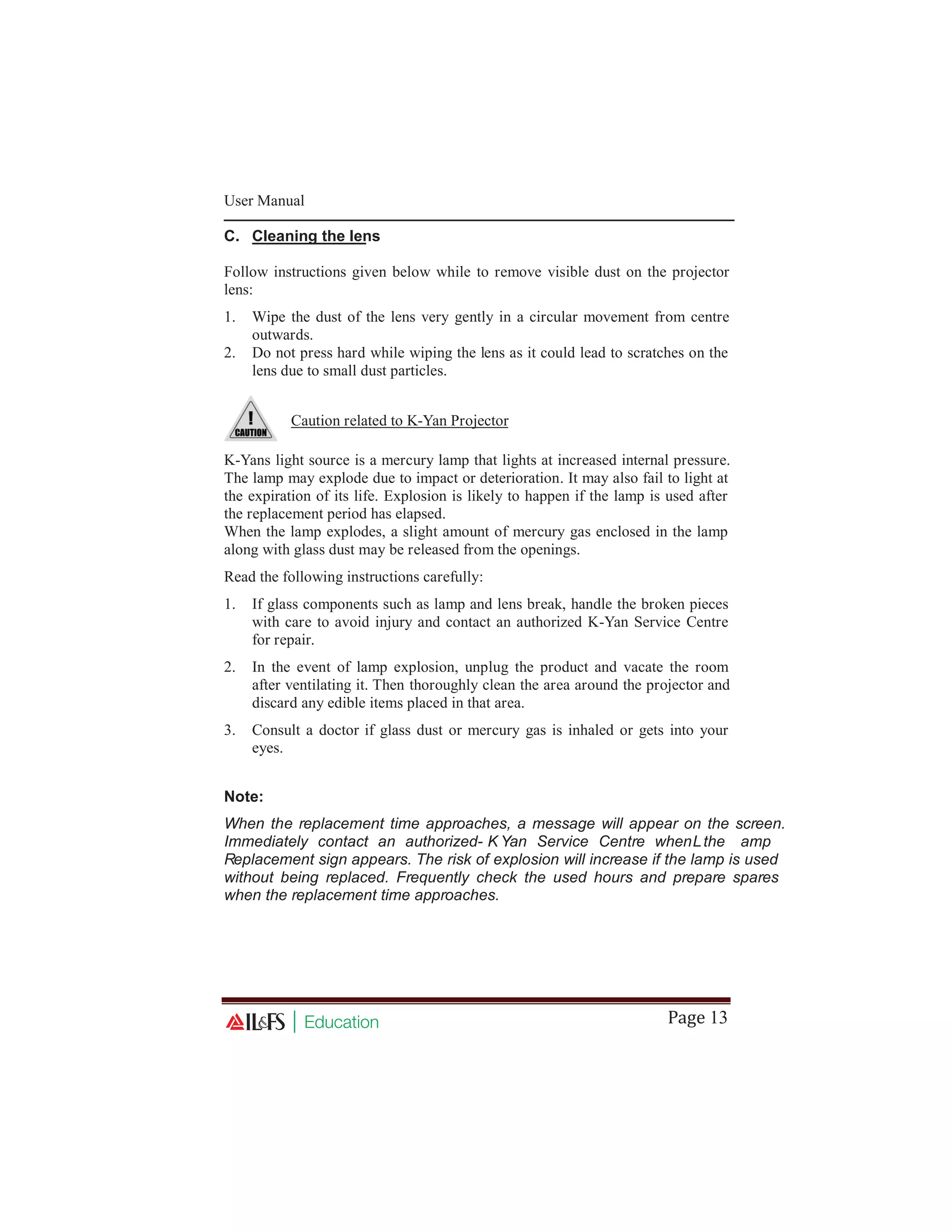 K yan pro user manual. | PDF