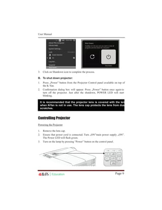 K yan pro user manual. | PDF