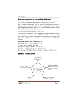 K yan pro user manual. | PDF