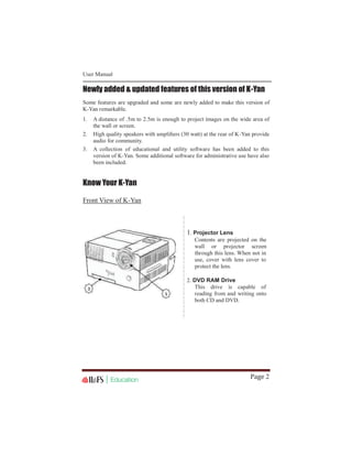 K yan pro user manual. | PDF