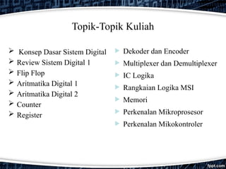 K00.-Sistem-Digital.pptxsanmsansakdnsdskjdnj | PPTX