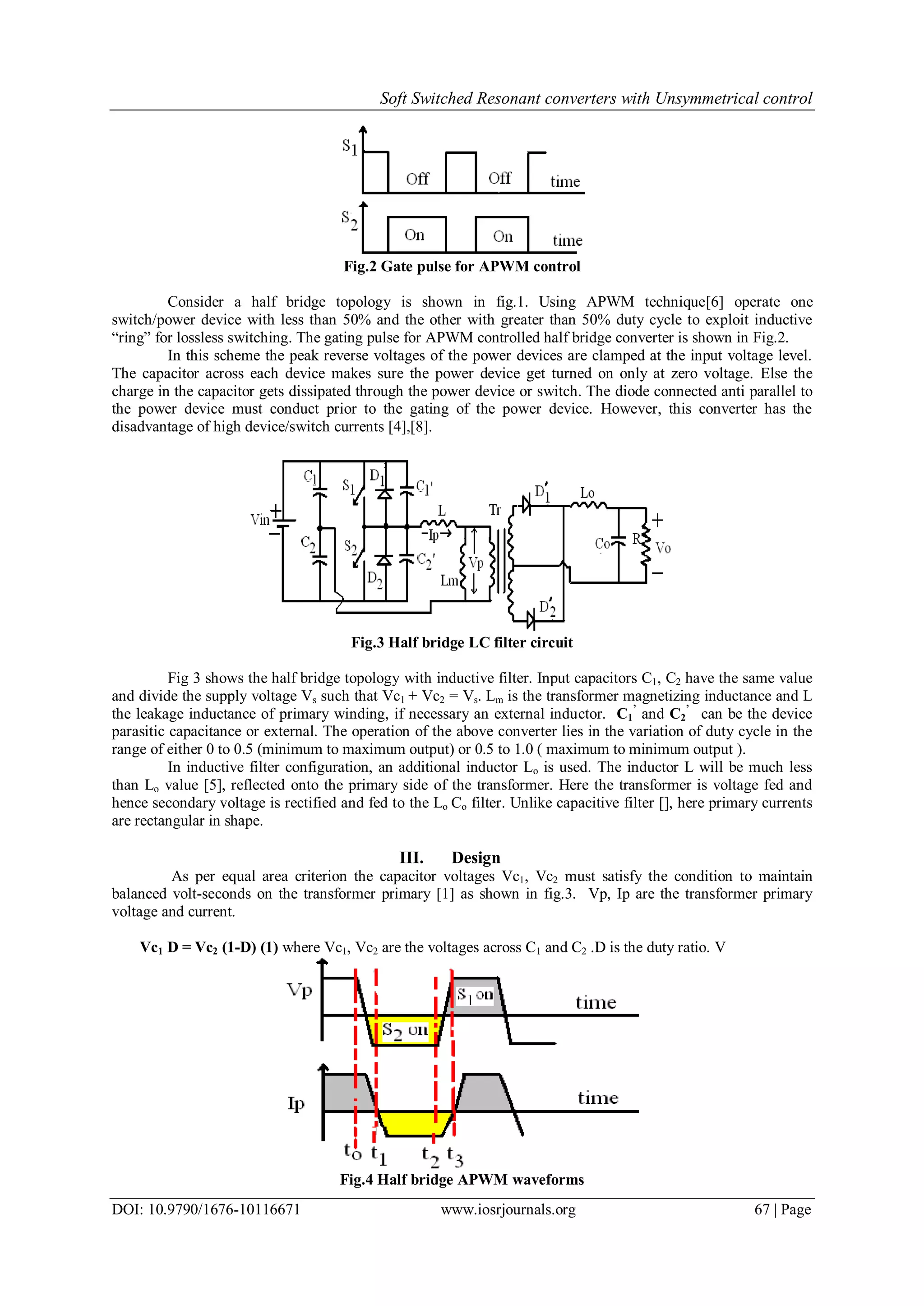 Soft Switched Resonant Converters with Unsymmetrical Control | PDF | Consumer Electronics ...