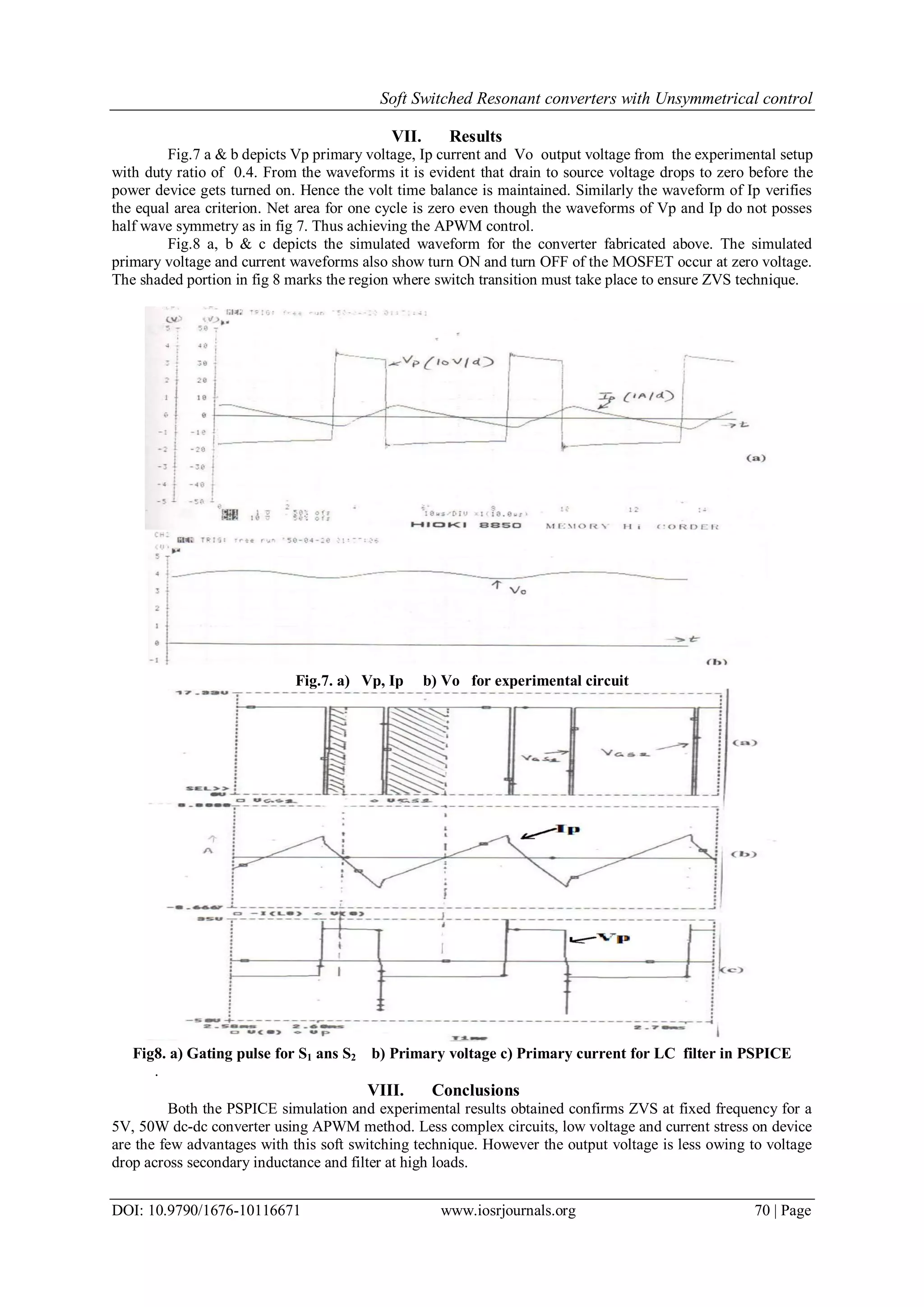 Soft Switched Resonant Converters with Unsymmetrical Control | PDF | Consumer Electronics ...