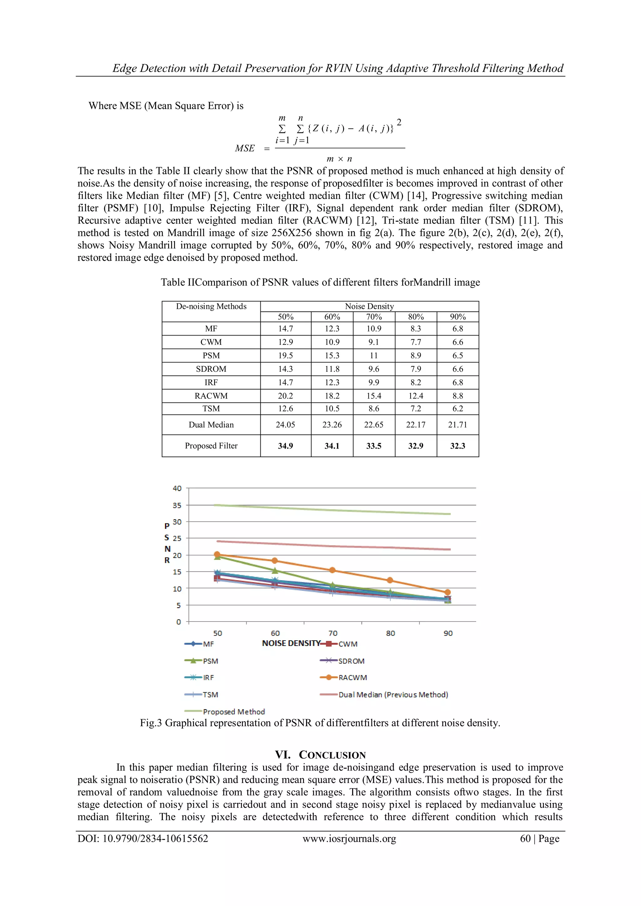 Edge Detection with Detail Preservation for RVIN Using Adaptive Threshold Filtering Method | PDF
