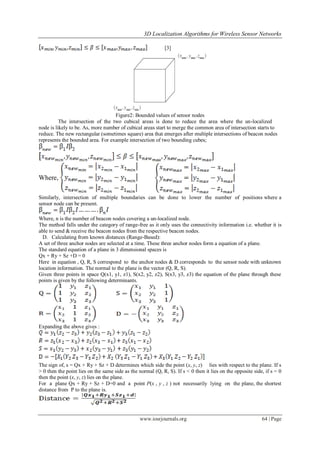3D Localization Algorithms for Wireless Sensor Networks | PDF | 3-D Graphics | Computer Software ...
