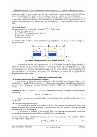 Schedulability Analysis for a Combination of Non-Preemptive Strict Periodic Tasks and Preemptive ...