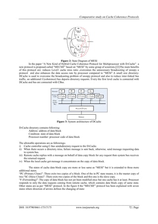 Comparative study on Cache Coherence Protocols | PDF