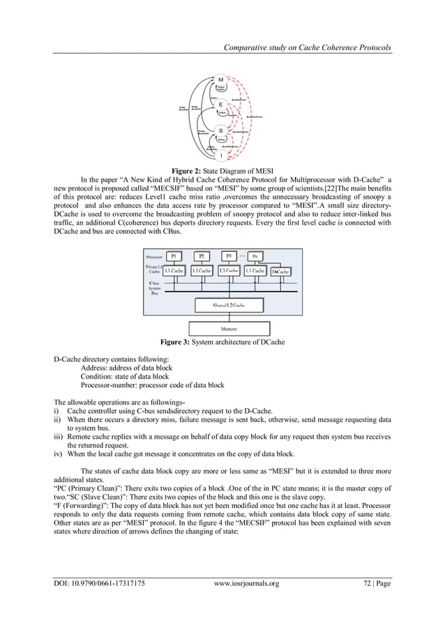Comparative study on Cache Coherence Protocols | PDF