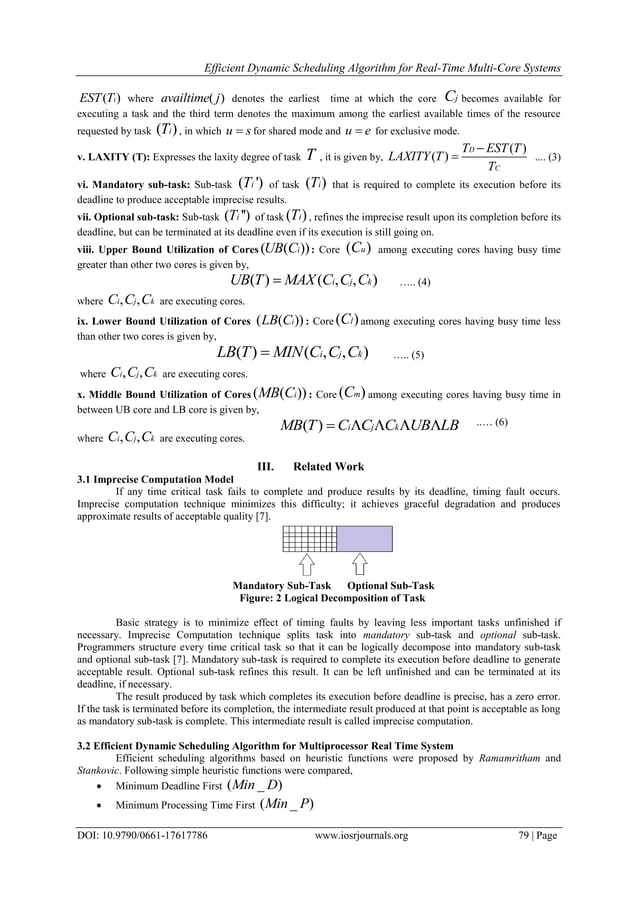 Efficient Dynamic Scheduling Algorithm For Real Time Multicore Systems 4672