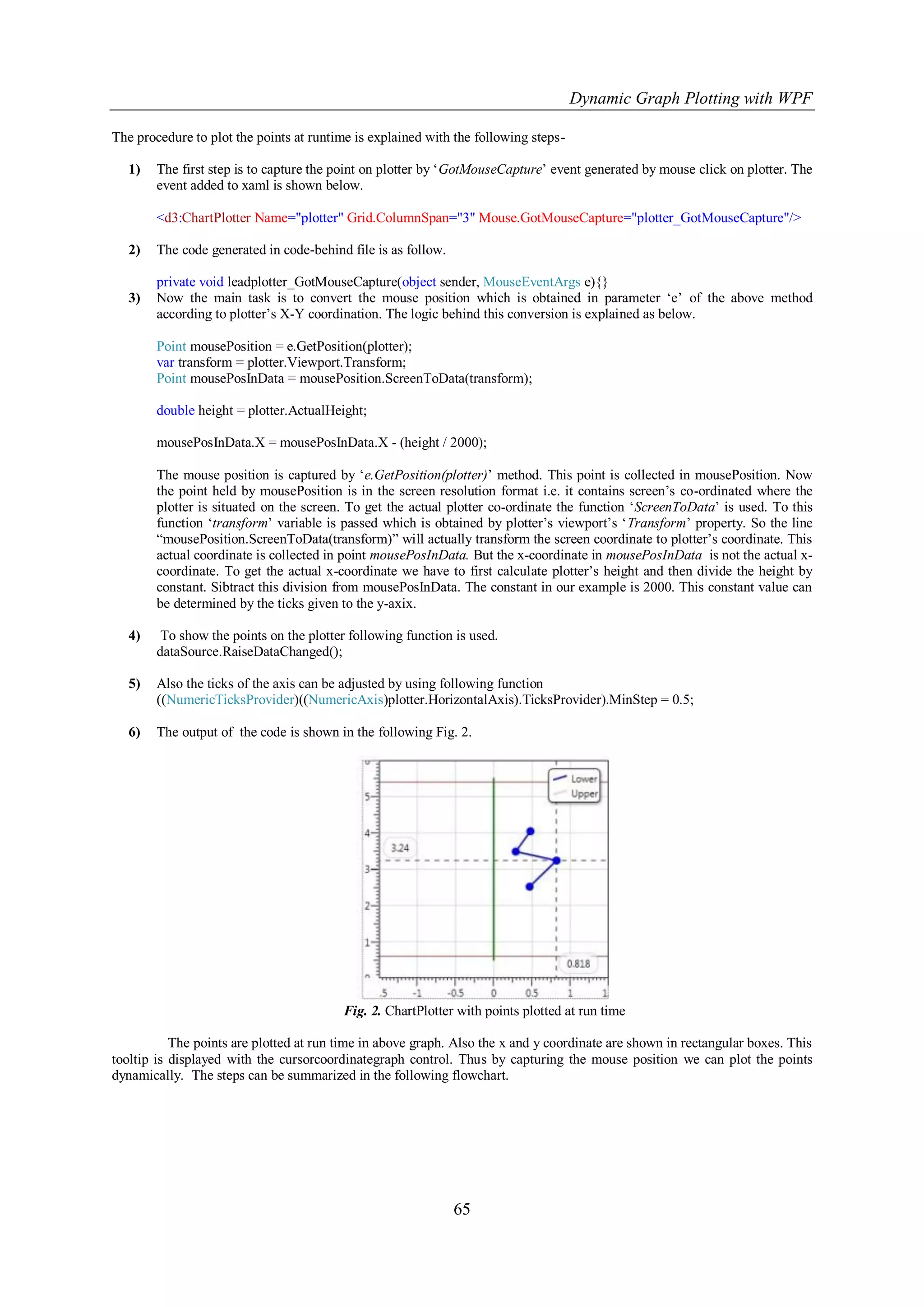 Dynamic Graph Plotting with WPF | PDF