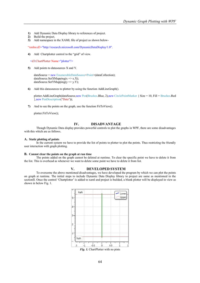 Dynamic Graph Plotting with WPF | PDF