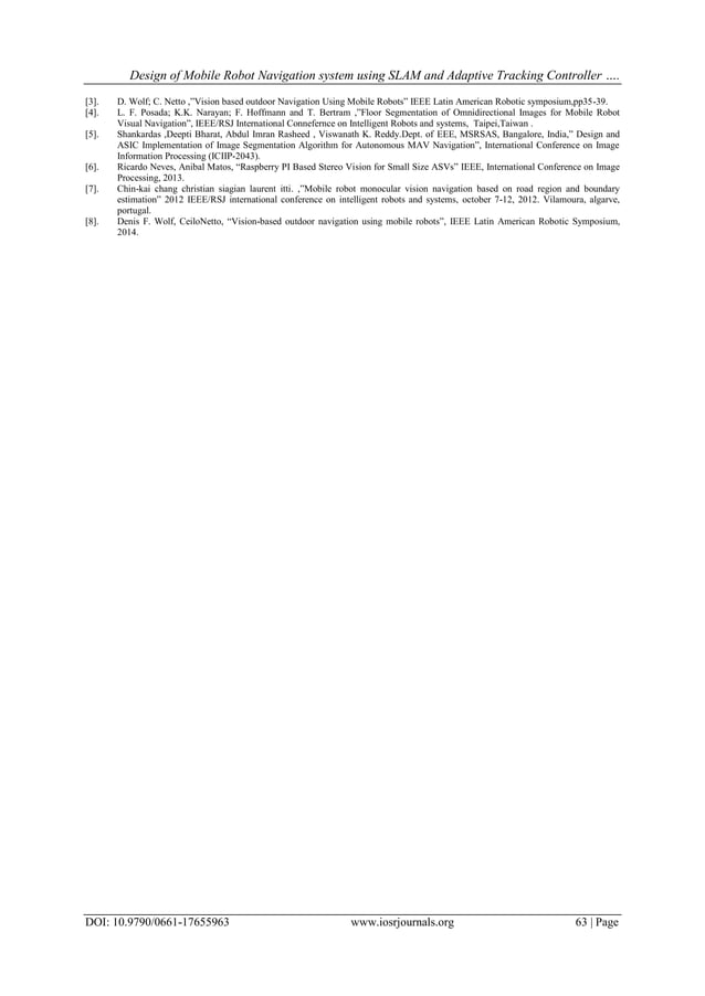 Design Of Mobile Robot Navigation System Using Slam And Adaptive Tracking Controller With