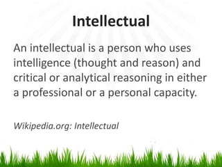 The Ethics of Intellectual Capital and Property | PPT