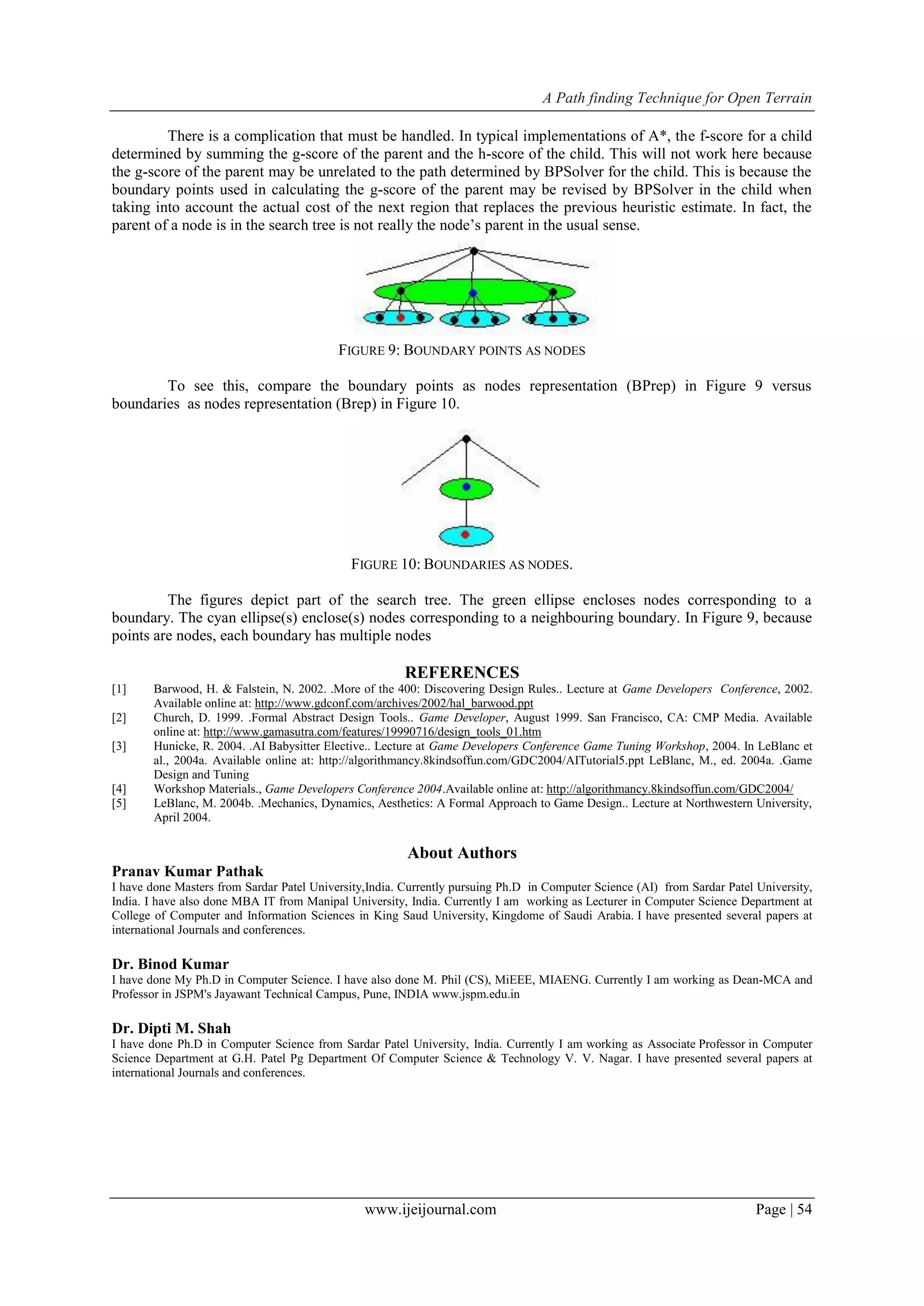 A Path finding Technique for Open Terrain | PDF