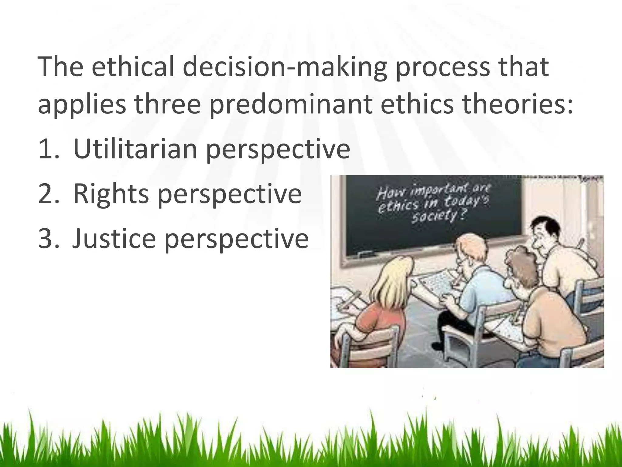 Ethical Decision Making Process | PPTX