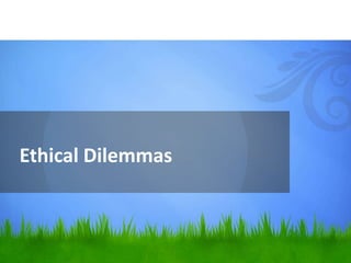 Ethical Decision Making Process | PPTX