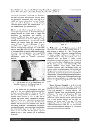A Review: Welding Of Dissimilar Metal Alloys by Laser Beam Welding ...