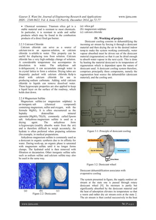 Performance and evaluation of desiccant based air conditioning system. | PDF