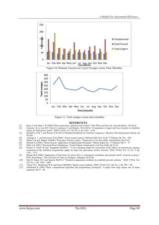 A Model for Assessment of Power System Outages on Nigerian Transmission ...