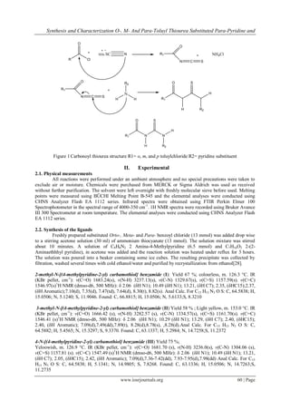 Synthesis and Characterization O-, M- and Para-Toluyl Thiourea ...