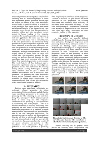 Background Subtraction Algorithm Based Human Behavior Detection | PDF