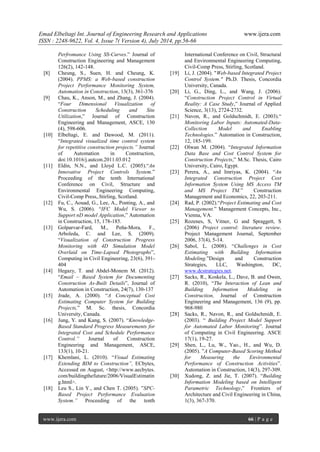 BIM-Based Cost Estimation/ Monitoring For Building Construction | PDF | Civil Engineering ...