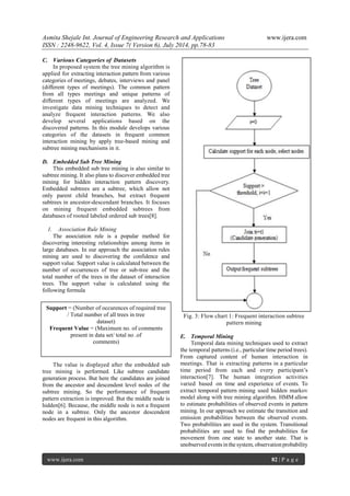 Tree Based Mining for Discovering Patterns of Human Interactions in Meetings | PDF