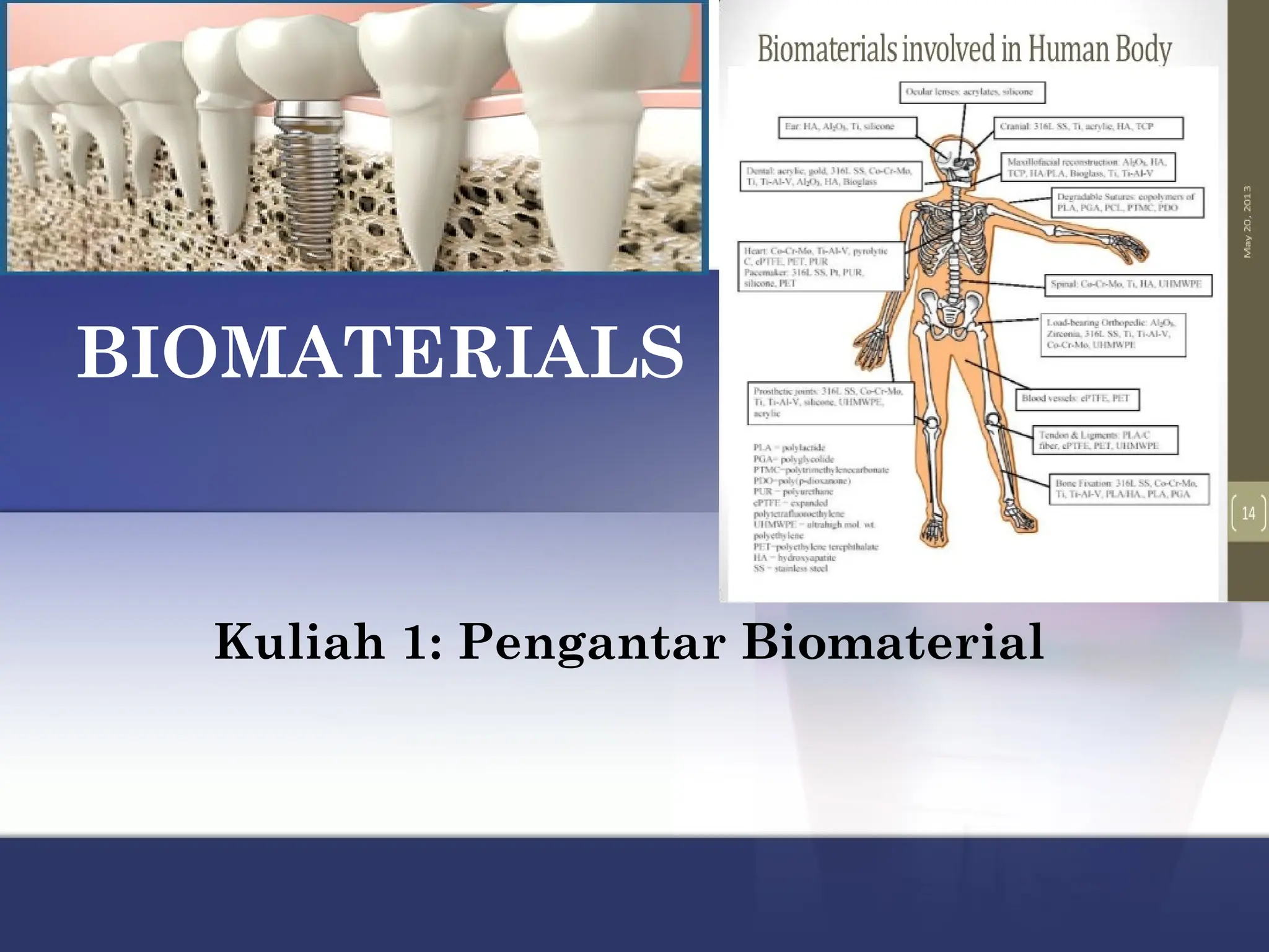 K04_BIOMATERIALS.ppt mnmnnjjbjbjhghjghjhghjg | PPT