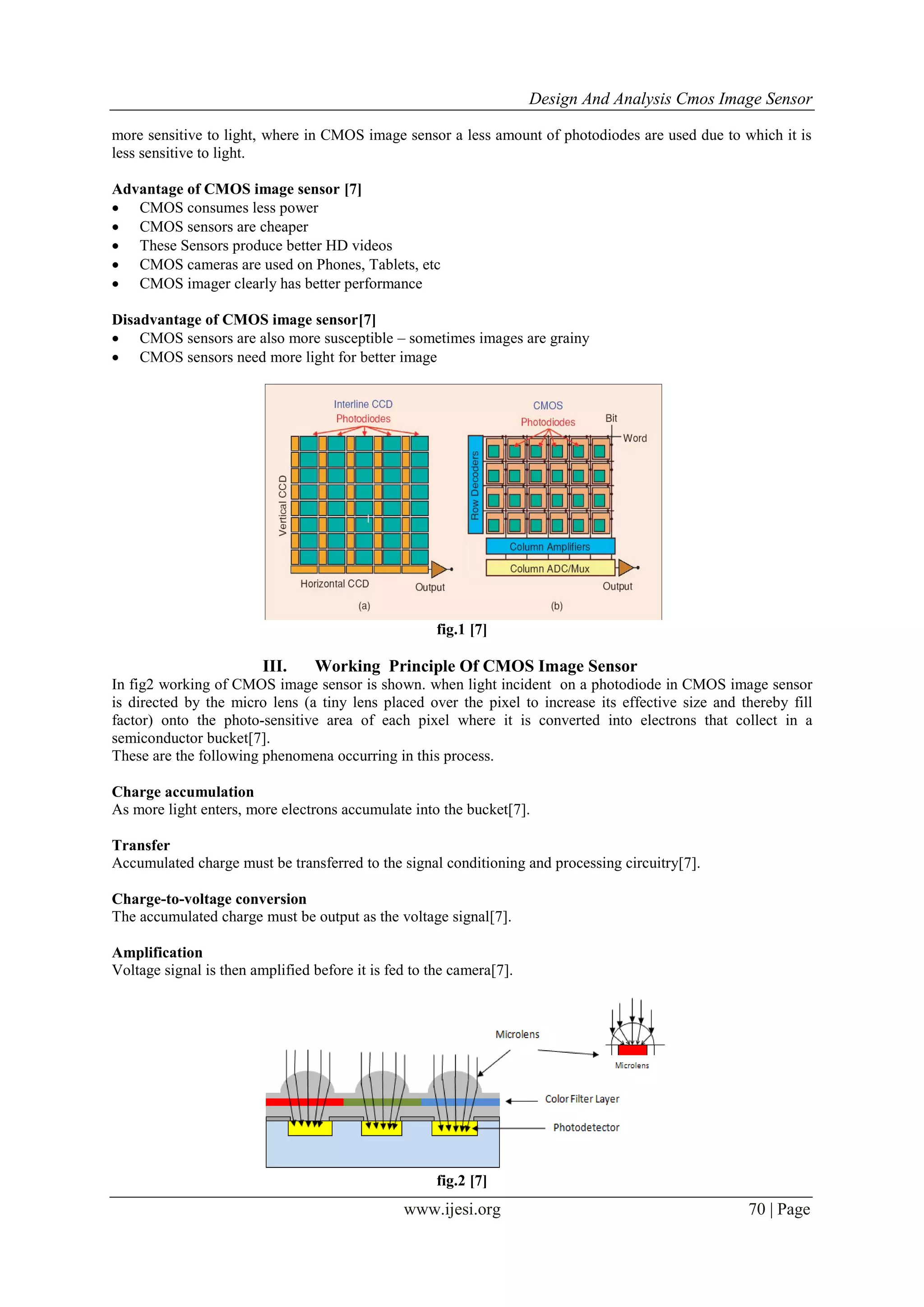 Design and Analysis CMOS Image Sensor | PDF