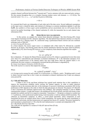 Performance Analysis of Various Symbol Detection Techniques in Wireless MIMO System With MQAM ...