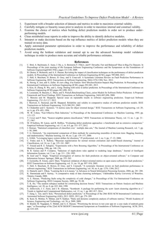 Practical Guidelines to Improve Defect Prediction Model – A Review | PDF | Operating Systems ...