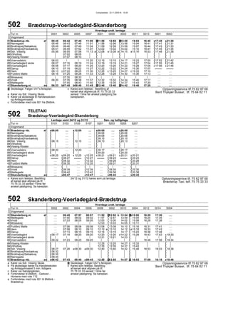 502| Brædstrup - Voerladegård - Skanderborg |2006| Vejle Amts Trafikselskab | PDF