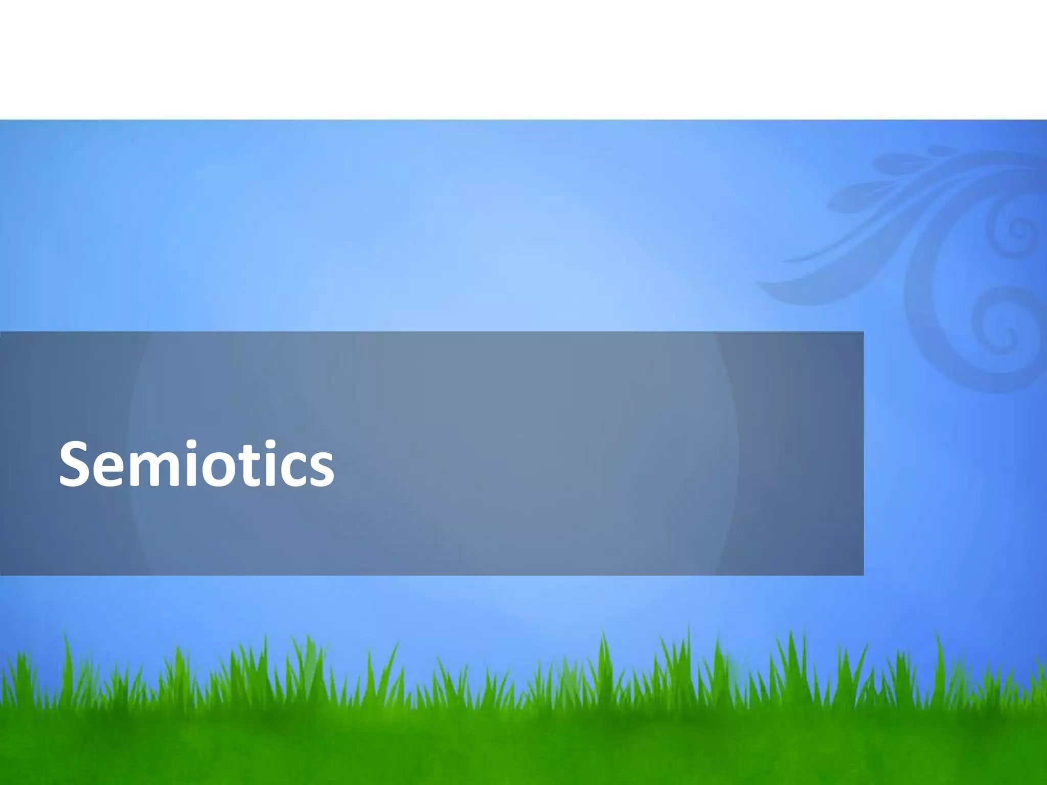 Visual Semiotics | PPTX