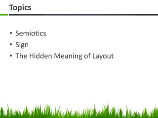 Visual Semiotics | PPTX