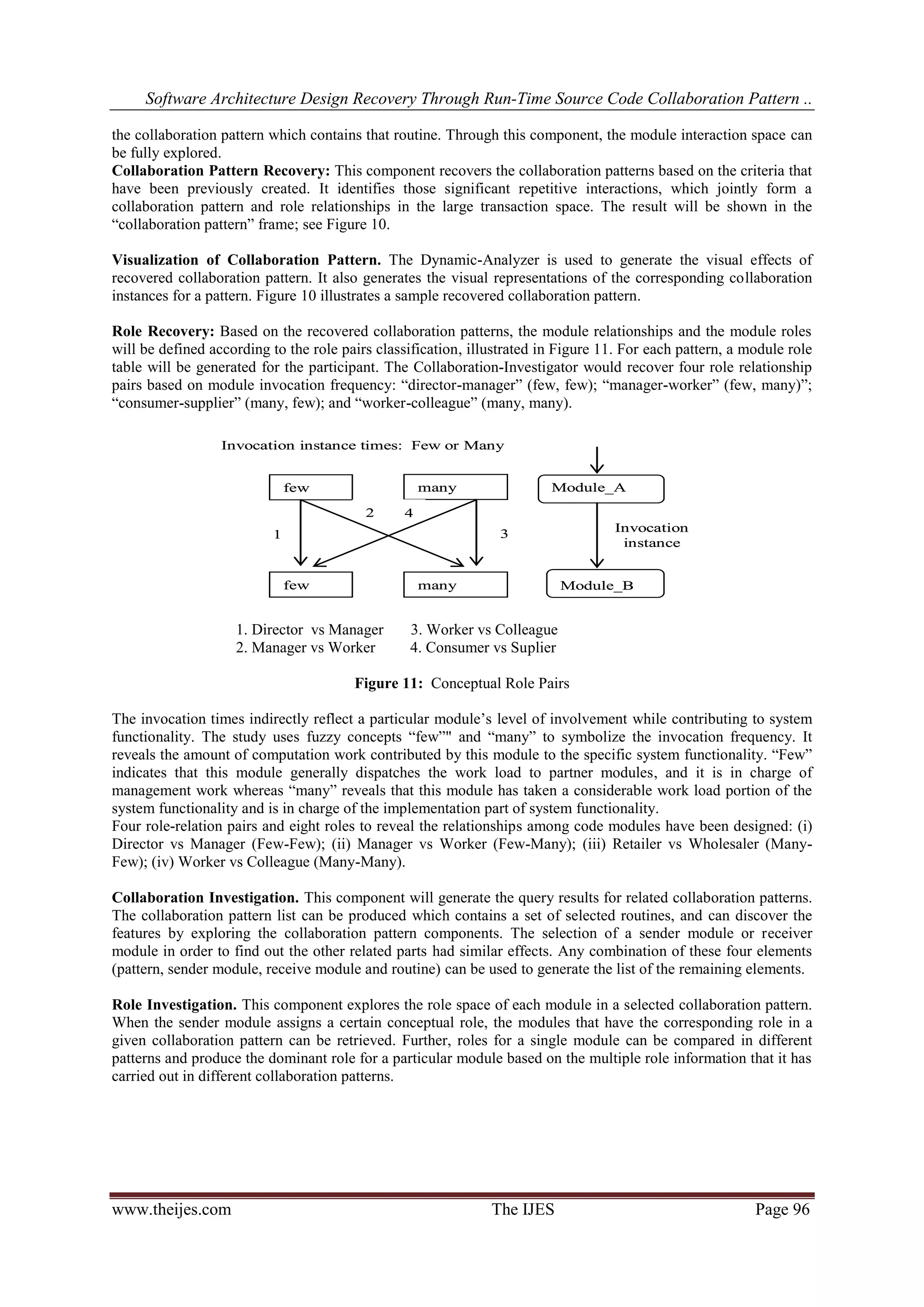 Software Architecture Design Recovery through Run-Time Source Code ...