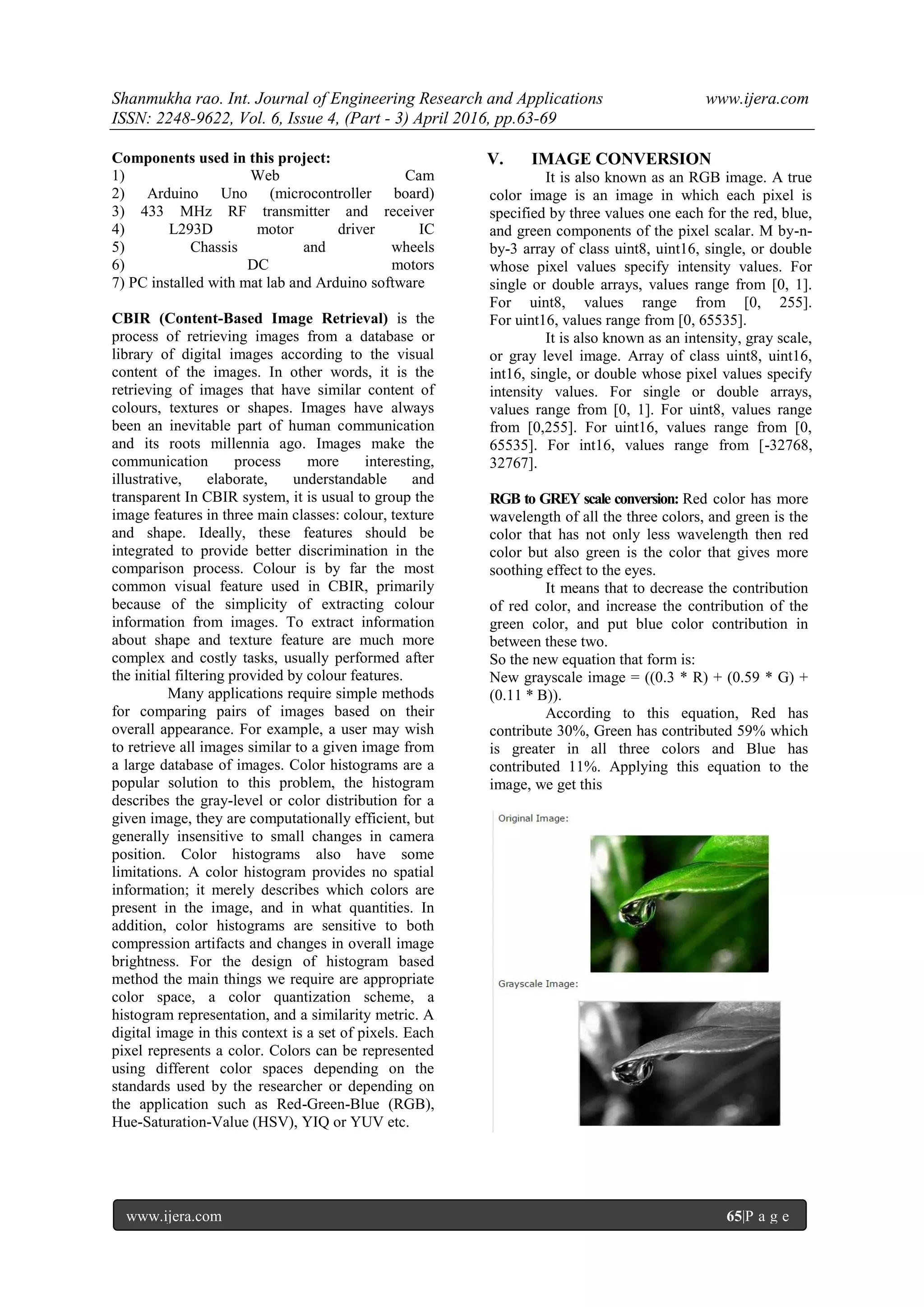 Password Based Hand Gesture Controlled Robot | PDF