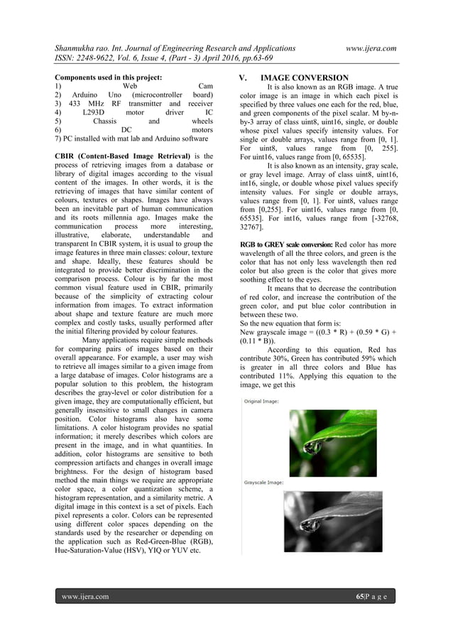 Password Based Hand Gesture Controlled Robot | PDF