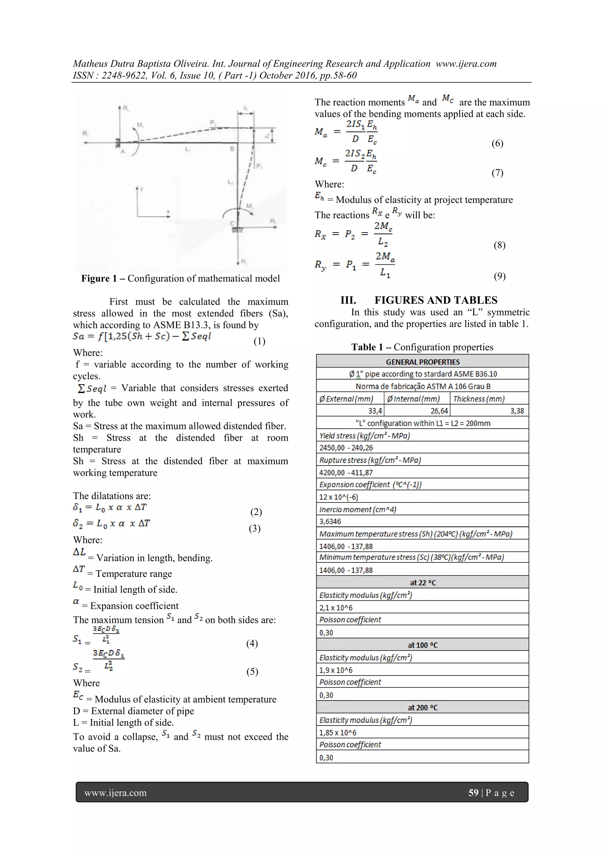 Flexibility Analysis In Industrial Piping Through The Finite Elements And Photoelasticity ...