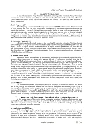 A Survey of Indoor Localization Techniques | PDF