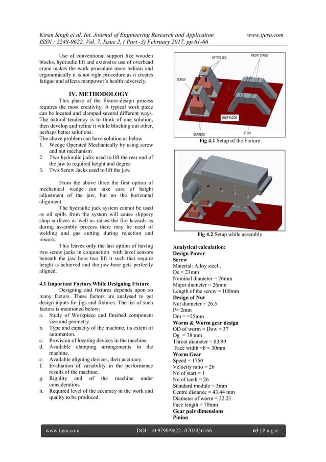 Self-Controlling Rig for Jaw Crusher Assembly | PDF
